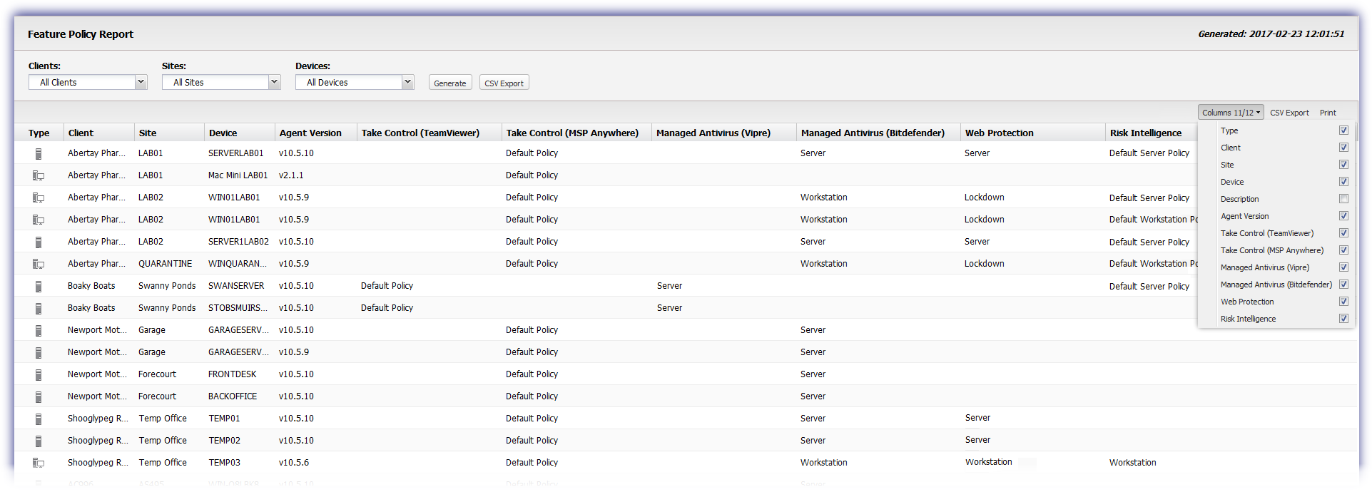 MSP RMM Release: New Feature Policy Report, Invoice Design Update | N ...