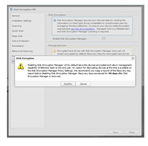 SolarWinds RMM: Release Candidate Managed Antivirus (MAV-BD) Disk Encryption Manager now ...