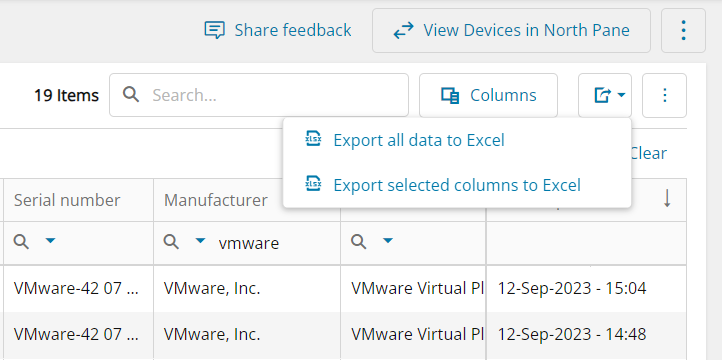 N-sight: Improved Export and Additional Filtering in New Asset ...